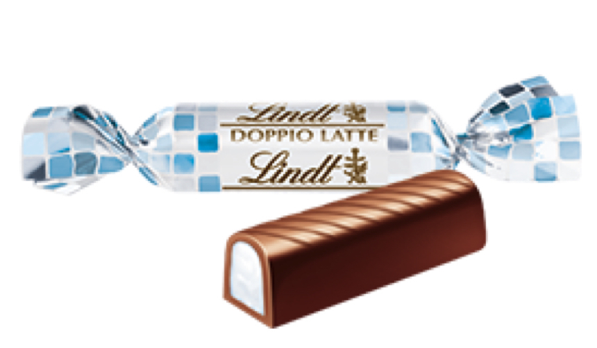 Lindt BASTONCINI DOPPIO LATTE MILK CHOCOLATE BATONS Lindor christmas ...