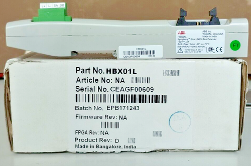 ABB HBX01L Symphony plus HN800 BUS Extender PLUS. | eBay