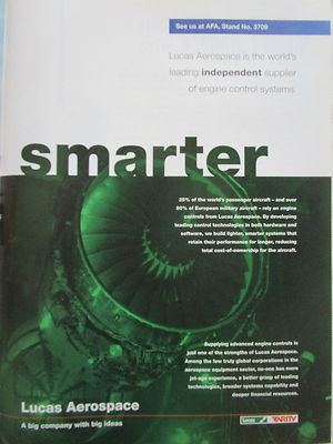 9/1998 PUB LUCAS AEROSPACE ENGINE CONTROL SYSTEMS AFA ORIGINAL AD | eBay