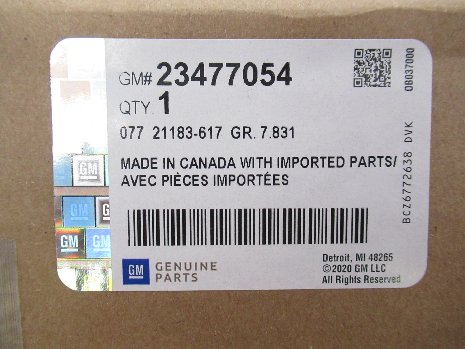 Genuine OEM Chevy 23477054 Rear Bumper Step Pad Protector 2016-2017 ...