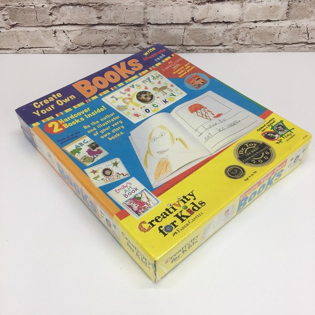 Creativity for Kids Create Your Own Story Books - 2 Blank Hardcover ...