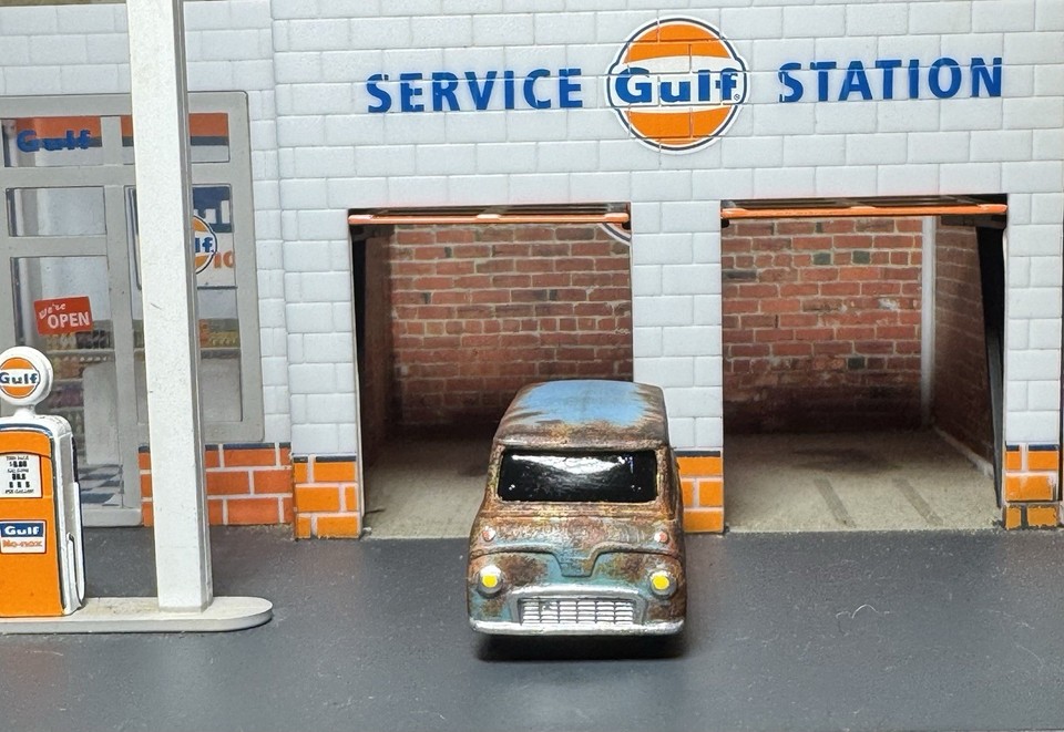 Custom! Matchbox Lesney no. 70 Ford Thames Estate Car Rat Rod Van By ...