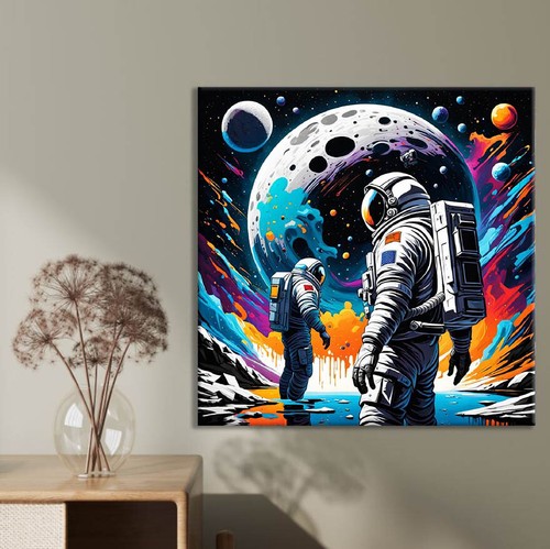 Abstract Astro Boys Art Limited Edition High Quality Home Decor ...
