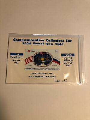 STS-71 Atlantis Patch &Phonecard Collectors Set | eBay