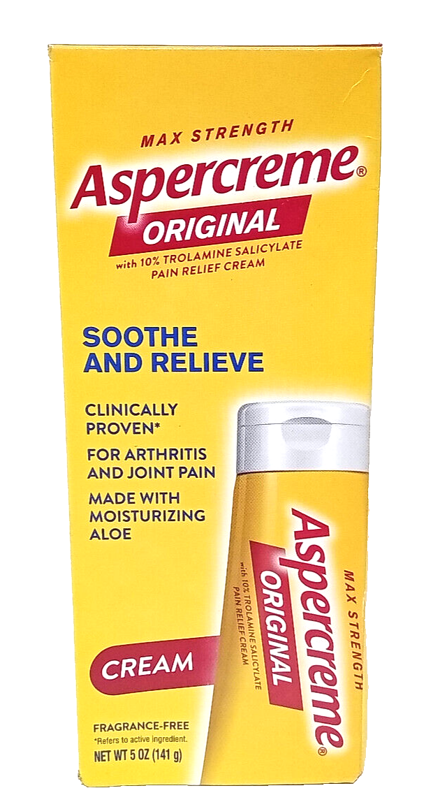 Aspercreme - Original - Pain Relief Cream 5oz - EXP: 7/25 | eBay