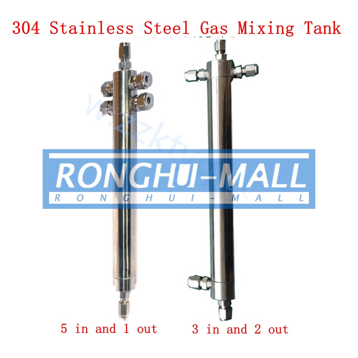 1PCS NEW 304 Stainless Steel Gas Mixing Tank Gas-liquid Gas Mixing ...