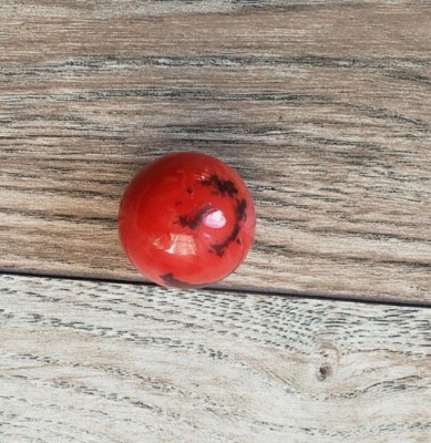 Vintage Master Marble Red Black Patches? Marble | eBay