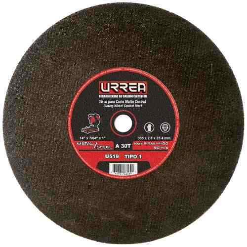 URREA U519 ABRASIVE DISC 14X7/64 T1 MET | eBay