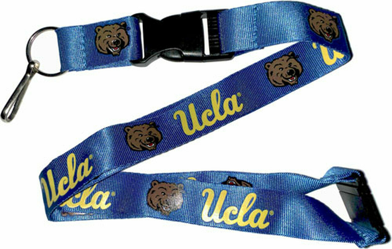 NEW 2024 NCAA Designer UCLA BRUINS Dynamic Clip On Keychain Lanyard | eBay