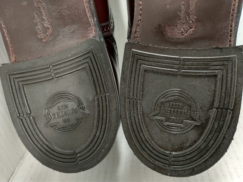 FLORSHEIM Imperial Collection Men's Cordovan Leather Long Wing Shoes ...