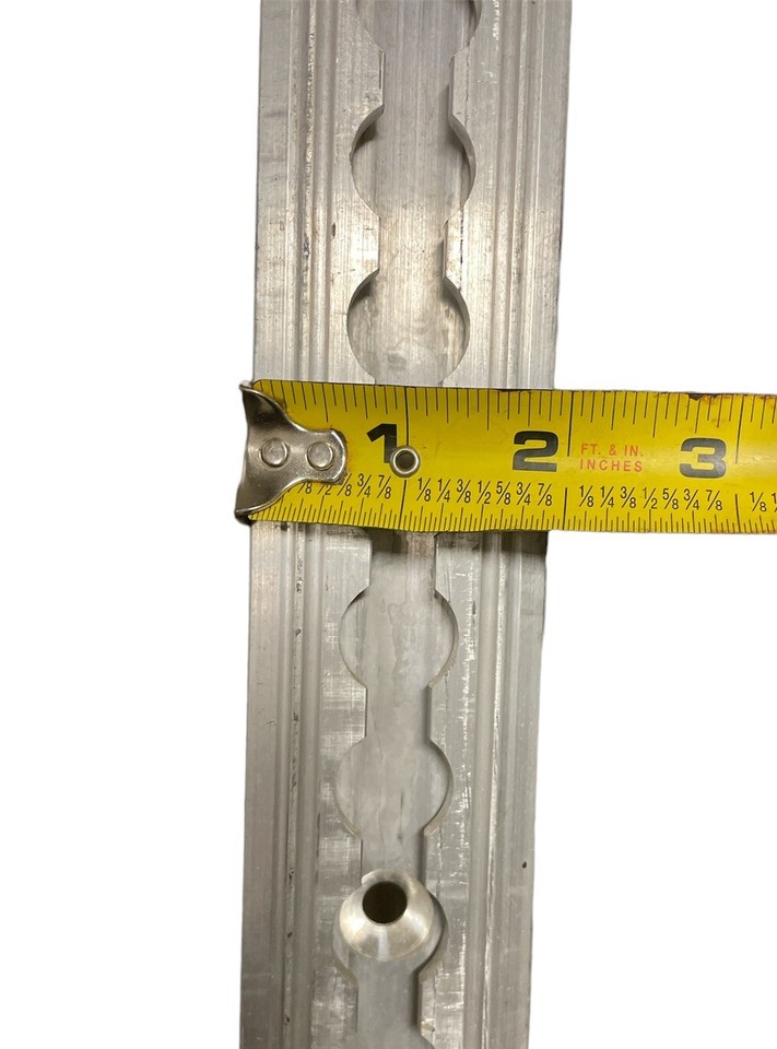 Flange In Floor L-Track Rail Tie Down Aircraft Cargo Aluminum Alloy ...