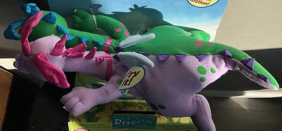 Vintage Dragon Tales Plush Come Fly With Zak & Wheezie NEW, Full Size ...
