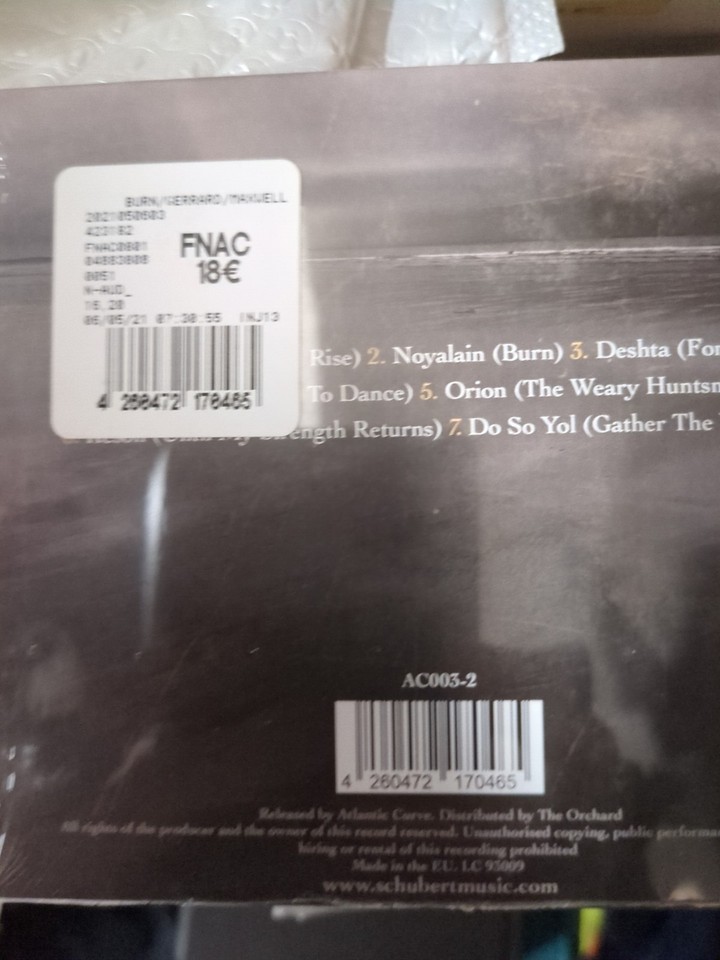 Lisa Gerrard & Jules Maxwell Burn (CD) Album | eBay