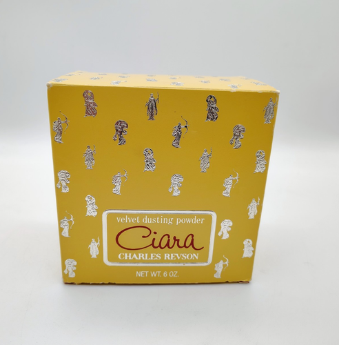 VTG CIARA Perfumed Velvet Dusting Powder 6.oz Charles Revson - SEALED ...