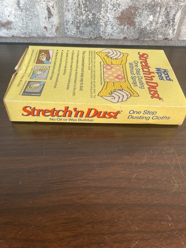 Vintage Handi Wipes~Stretch ‘n Dust~4 Dusting Cloths New Discontinued ...