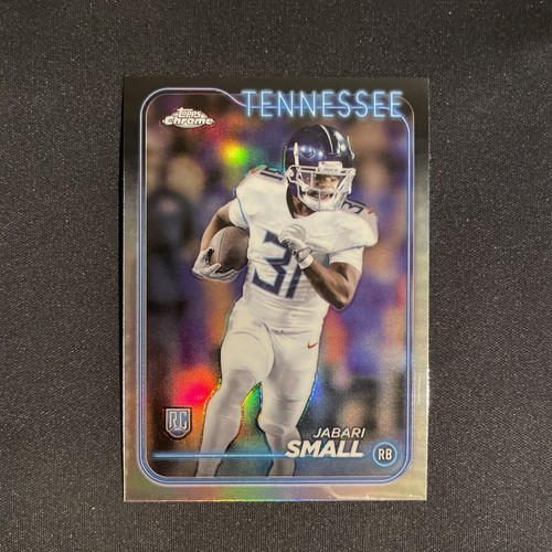 2024 Topps Chrome Jabari Small (RC) Refractor #275 Titans | eBay