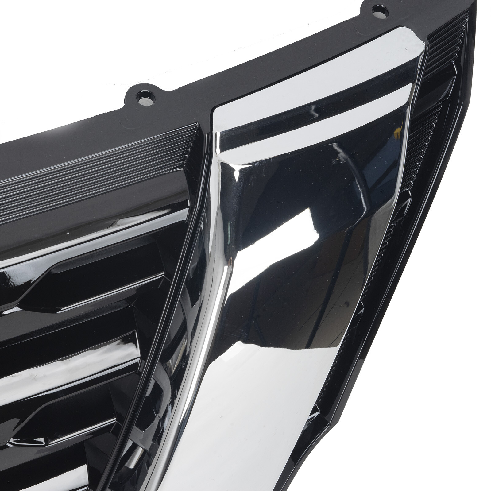 For Nissan Pathfinder 2017-2020 Front Bumper Upper Plastic Chrome Black ...