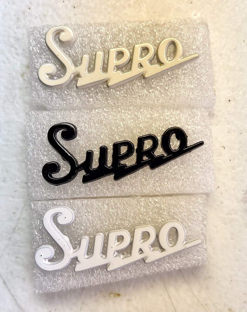 Supro Guitar Logo Supro Limited Edition David Bowie Dual Tone Hardtail