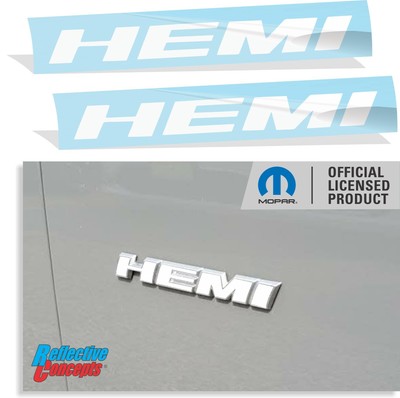 HEMI Fender Badge Overlay Decals (pair) - 2011-2019 Dodge Charger | eBay
