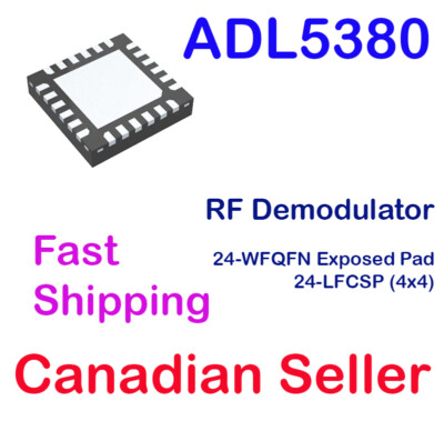 ADL5380 Quadrature RF Demodulator 30MHz~2GHz IC 24-VFQFN 24-LFCSP CSP ...