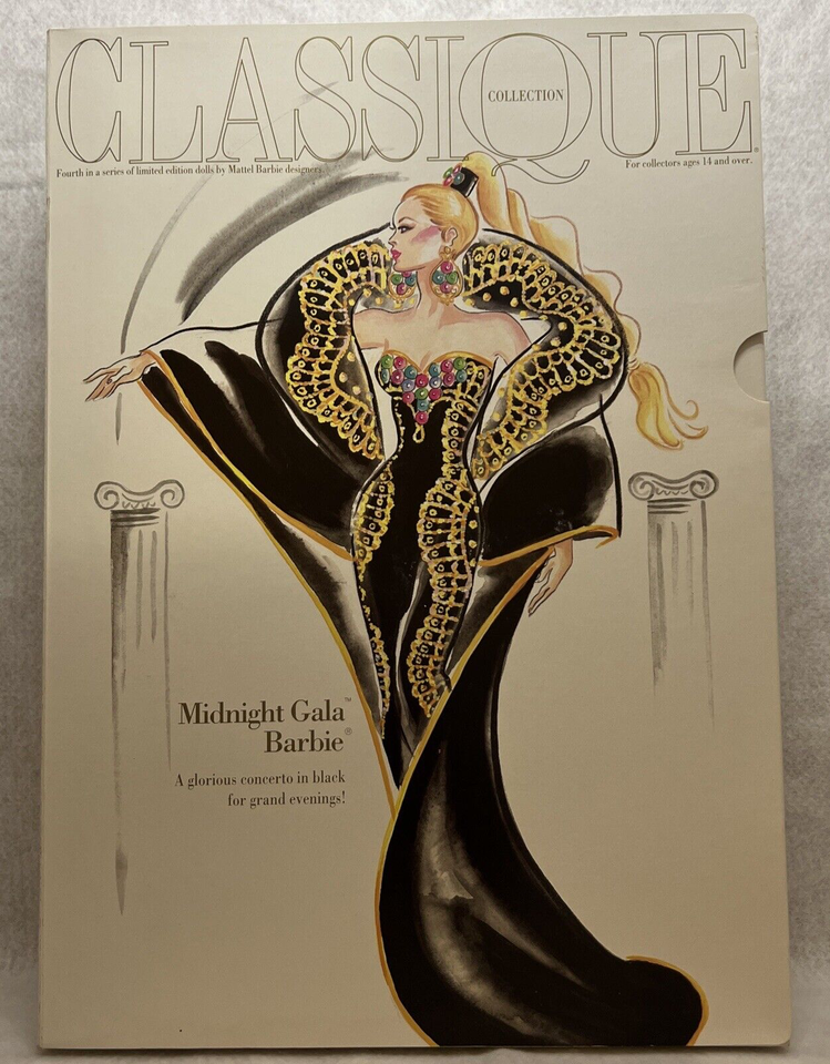 Midnight Gala Classique Collection 1995 Barbie Doll 4th in Series ...