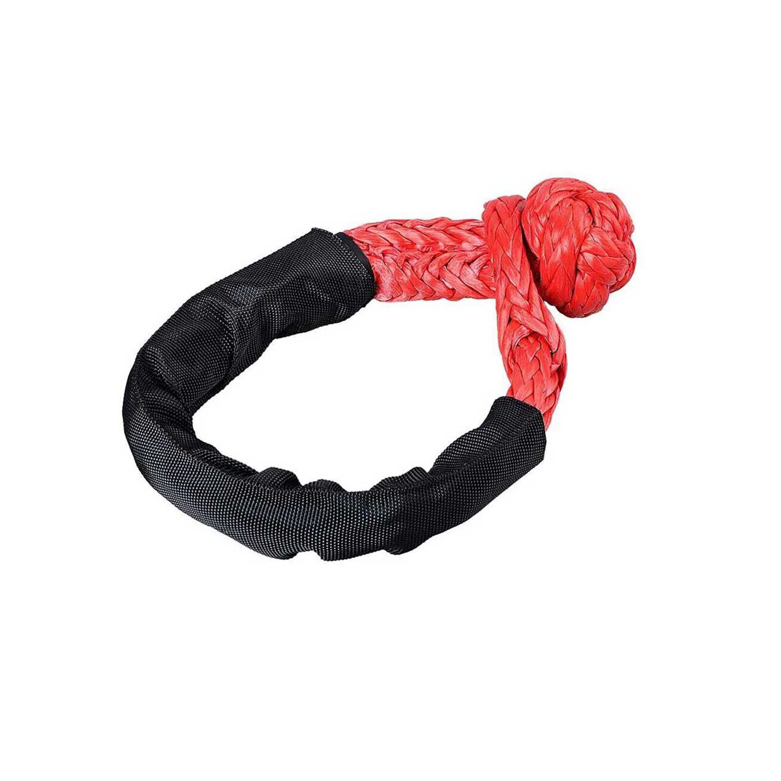 Heavy Duty Recovery Ring Snatch Block Pulley w/ Soft Shackle Tow Winch ...