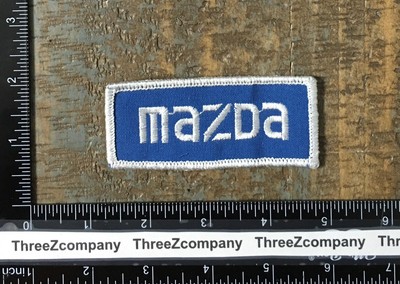 Vintage MAZDA Automobile Car Company Logo Sew-On Patch Twill | eBay