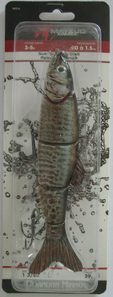 MATZUO DORAGON MINNOW - Tiger Minnow - Two Sizes | eBay