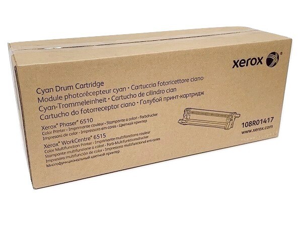 Xerox WorkCentre 6515 Phaser 6510 Cyan Drum Cartridge 108R01417 for ...