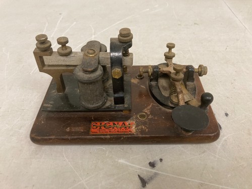 Vintage Signal Electric Mfg. Co. M-110 Telegraph Signal Learner Kit | eBay