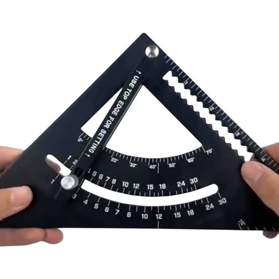 Adjustable Measuring Tool CNC Aluminum Template For Stair Installation ...