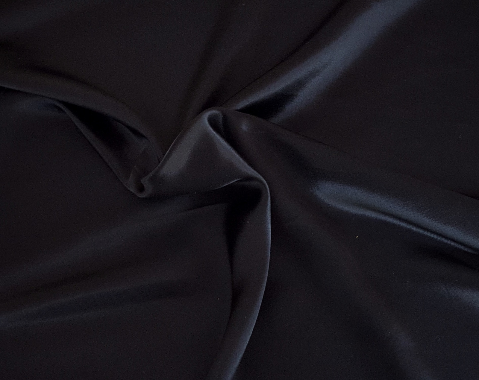 Black Rayon Acetate Satin Fabric by the yard Made in the USA 6/13 | eBay