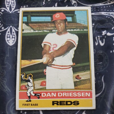 1976 Topps Baseball Dan Driessen #514 Cincinnati Reds EX | eBay