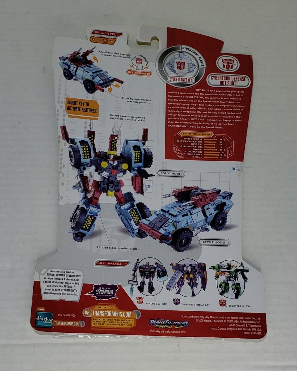 Transformers Cybertron Defense Hot Shot Cybertron Defense Team