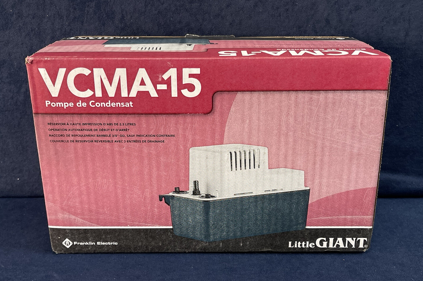 Little Giant VCMA-15ULS Automatic Condensate Removal Pump w/Safety ...