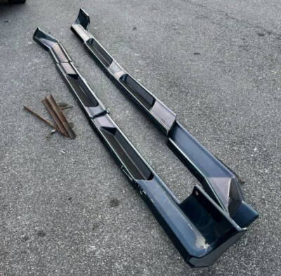 RARE OBS Ford Running Boards Crew Cab Dually Side Steps OEM 87-91 92-97 ...