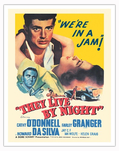 They Live By Night - Director Nicholas Ray - Vintage Film Noir Movie ...