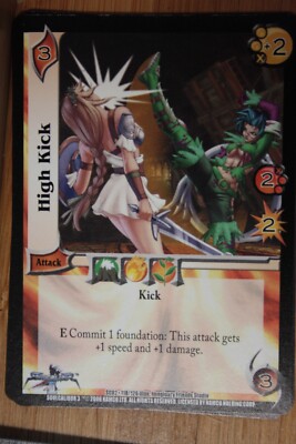 UFS Universal Fighting System Soul Calibur III Attack-"High Kick" | eBay