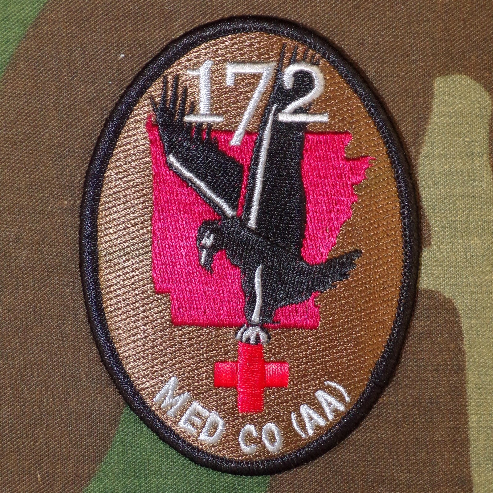 US Army 172nd Medical Company (Air Ambulance) Full Color Patch | eBay