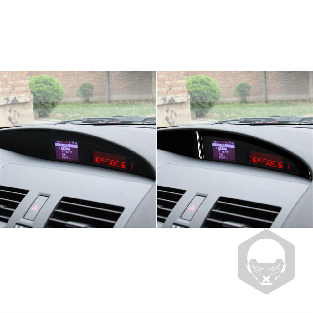 For Mazda 3 Axela 2010-2013 RHD Piano Black Dashboard Display Screen ...
