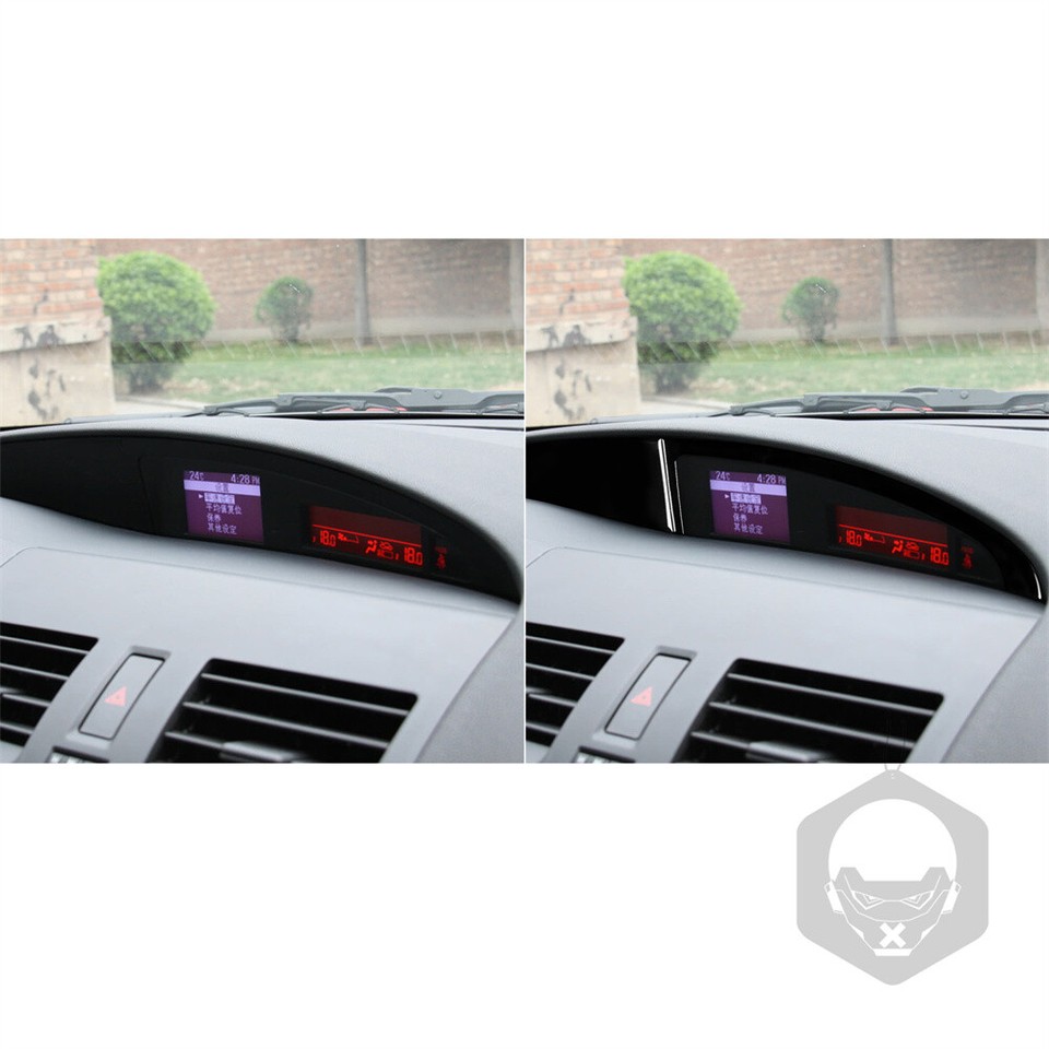 For Mazda 3 Axela 2010-2013 RHD Piano Black Dashboard Display Screen ...
