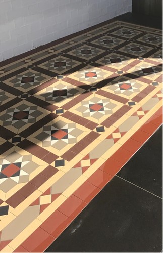 Traditional federation floor tiles / Victorian & Federation tiles ...