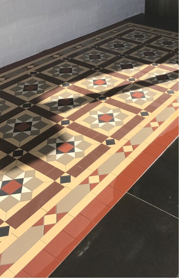 Traditional federation floor tiles / Victorian & Federation tiles ...
