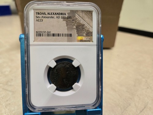 Troas Alexandria Sev Alexander AD 222-235 AE23 NGC Ancient Coin | eBay