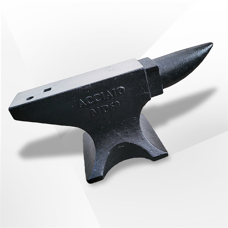 132 lb Steel Anvil Blacksmith Cast Steel 60kg Heat Treated Single Round ...