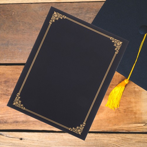 5 Sets Certificate Envelope Diploma Covers Graduation Birth Holder ...