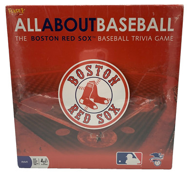 NEW Boston Red Sox Baseball Trivia Board Game - Fundex MLB - All About ...