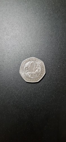 Rare 50p 2007 Boy Scouts 100th Anniversary Be Prepared Fifty Pence Coin ...