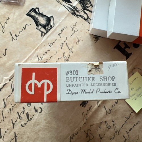 HO scale Butcher Shop #301 by Dyna-Model Hard to find kit | eBay