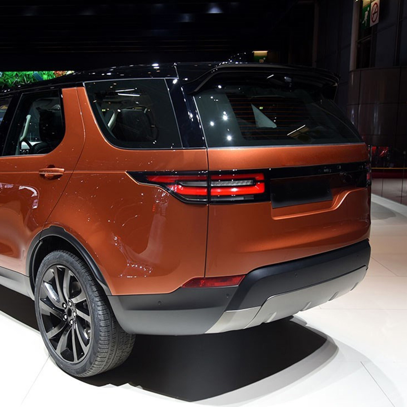 Silver Rear Bumper Guard Board Skid Plate Fit For 2017+ Land Rover ...